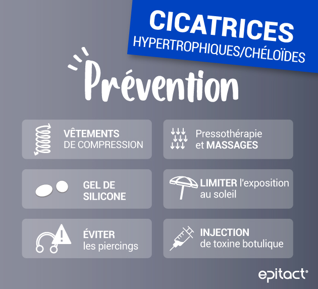 Quel traitement pour les cicatrices chéloïdes ? | Epitact